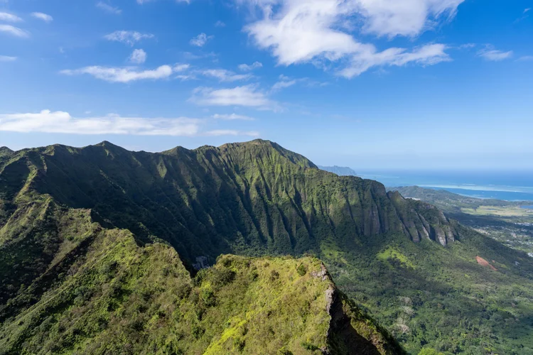 Hiking the Kulanaʻahane Trail to the Moanalua Saddle on Oʻahu, Hawaiʻi ...
