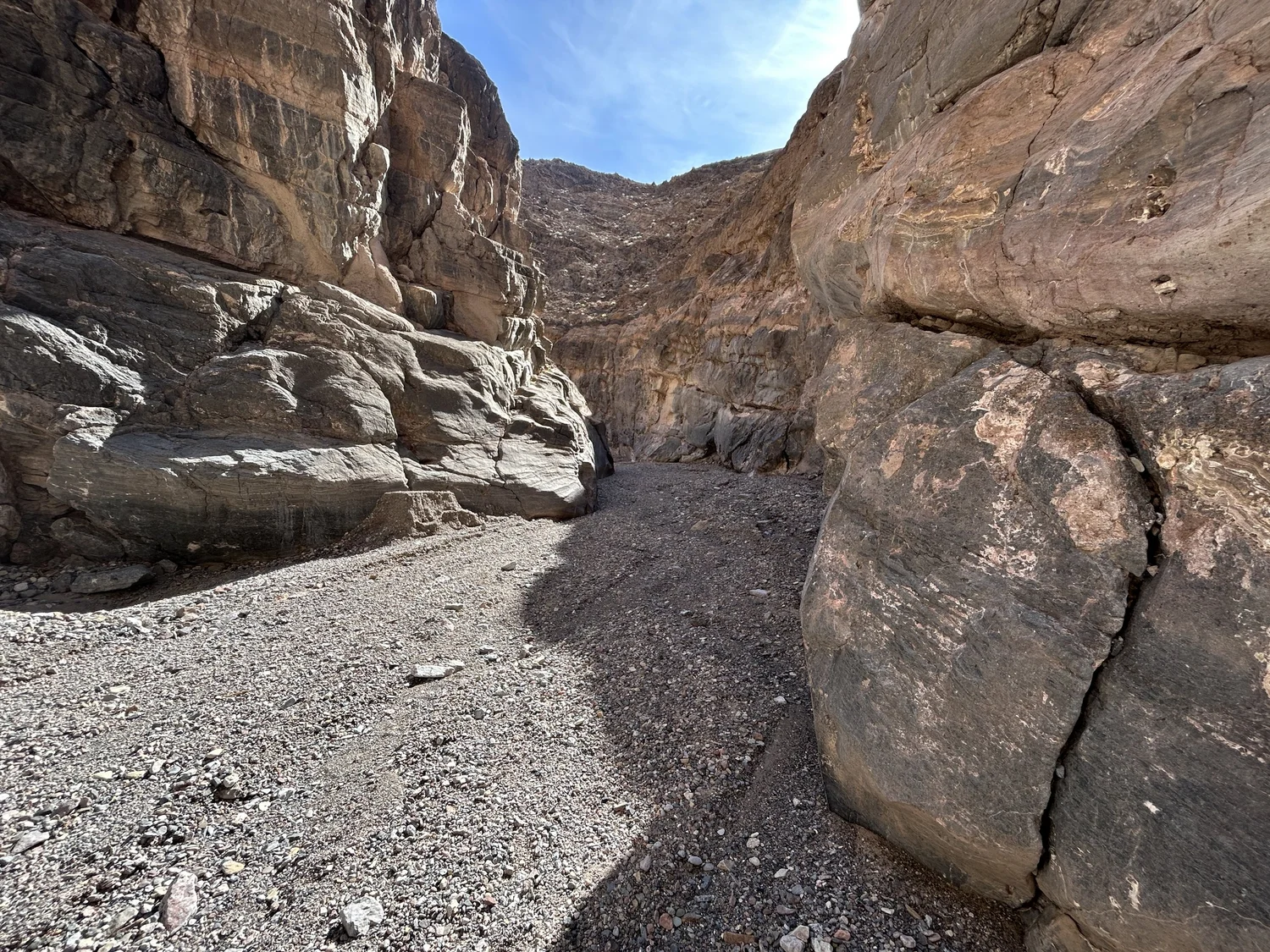 Hiking the Titus Canyon Narrows Trail in Death Valley National Park ...