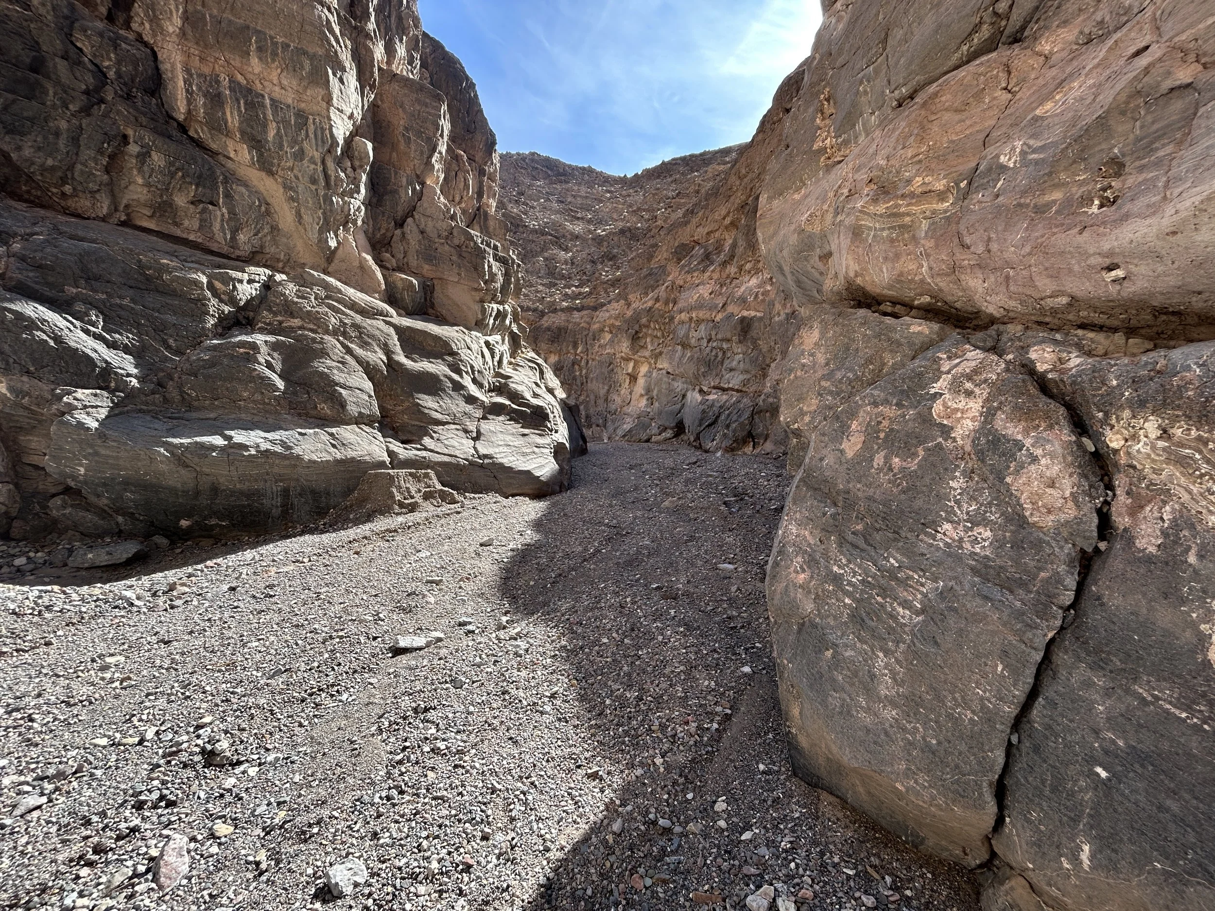 Hiking the Titus Canyon Narrows Trail in Death Valley National Park ...
