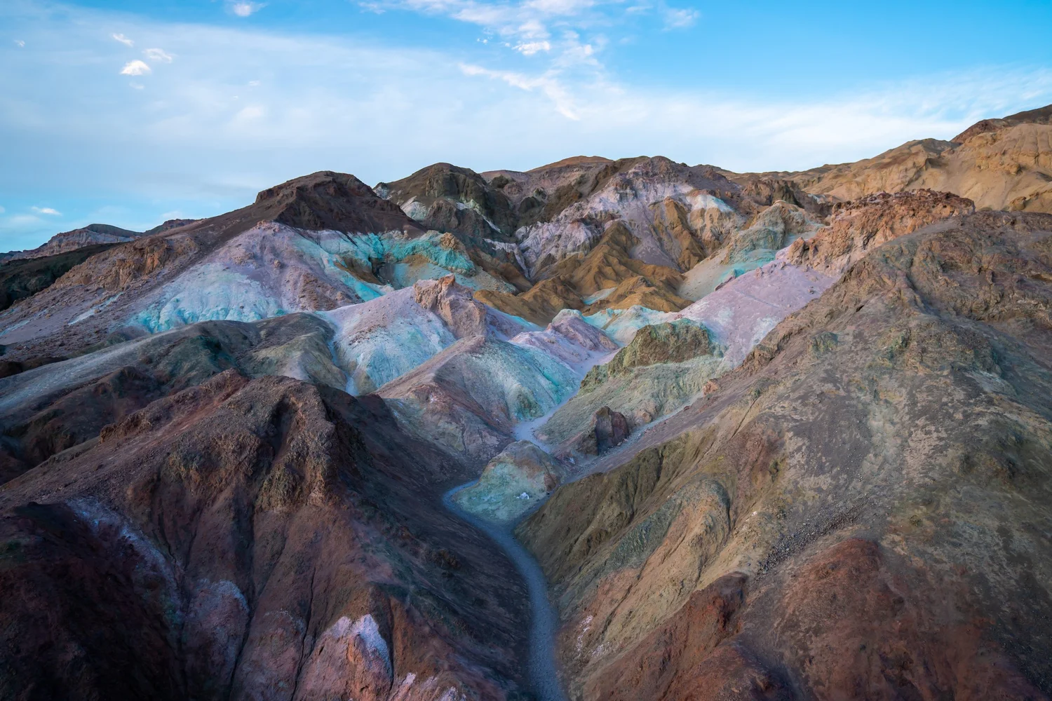Hiking the Artists Palette Trail in Death Valley National Park — noahawaii