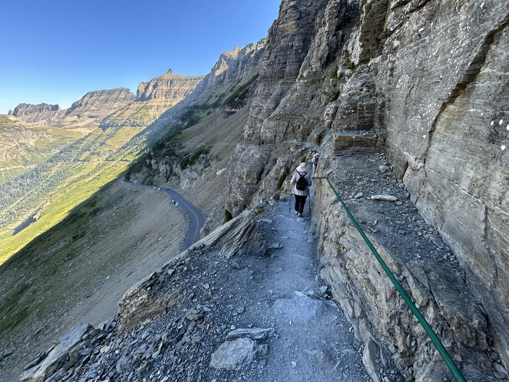 Hiking the Highline Trail (The Loop) in Glacier National Park — noahawaii