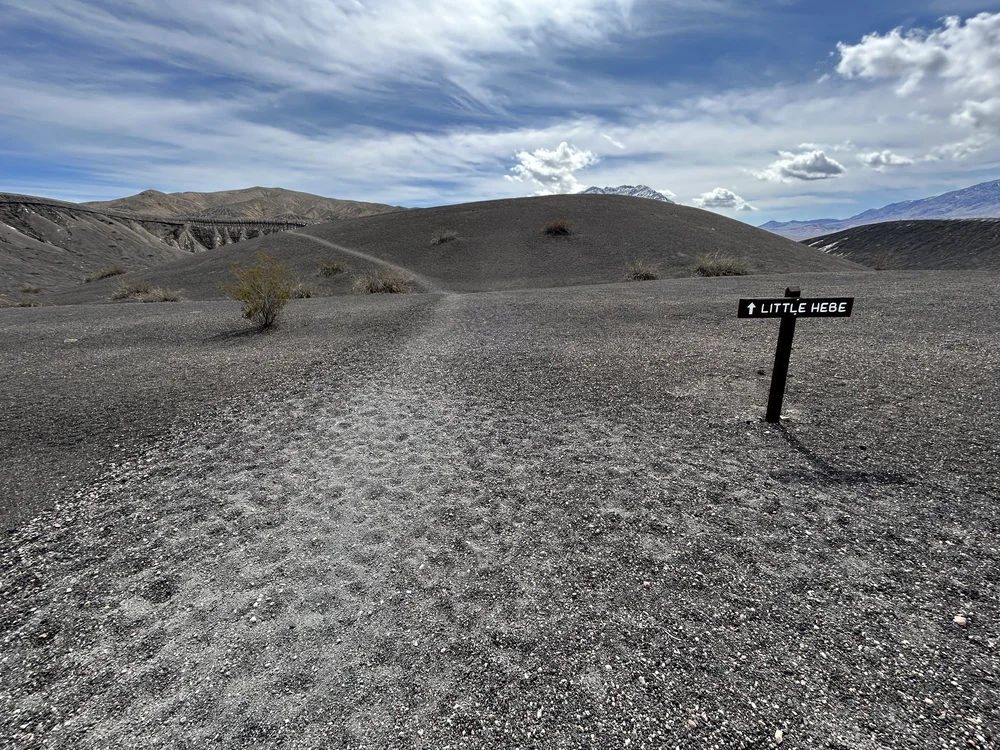 Hiking the Ubehebe Crater Trail in Death Valley National Park — noahawaii