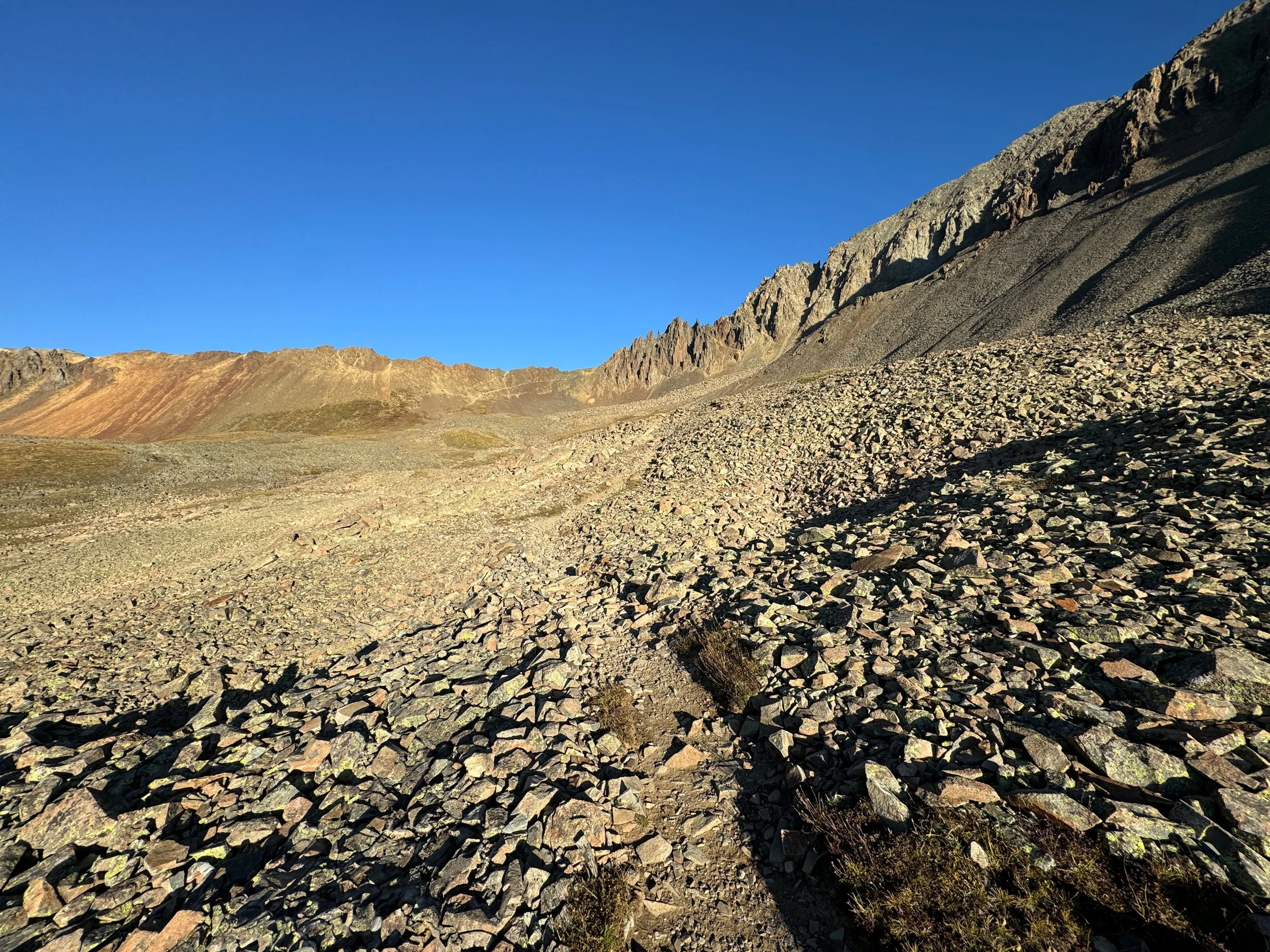 Climbing Mt. Sneffels via Yankee Boy Basin (Both Routes) in Ouray ...