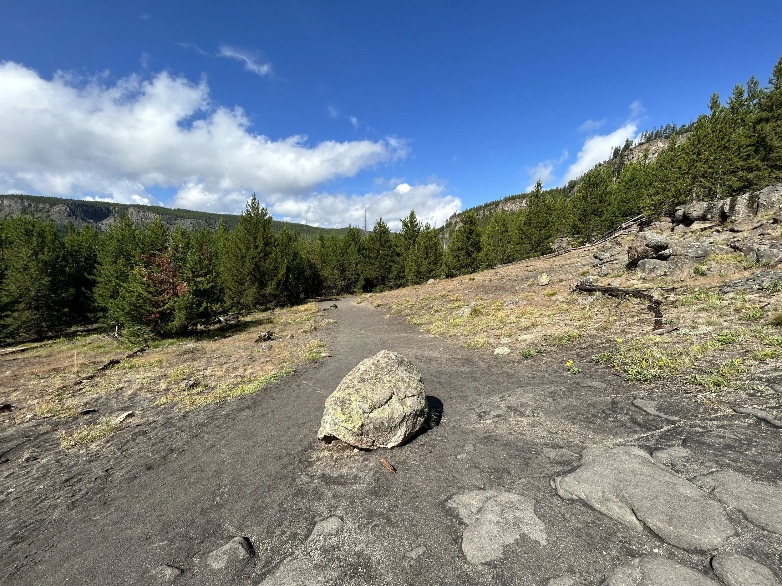 Hiking the Mystic Falls Trail (Little Firehole Loop) in Yellowstone ...