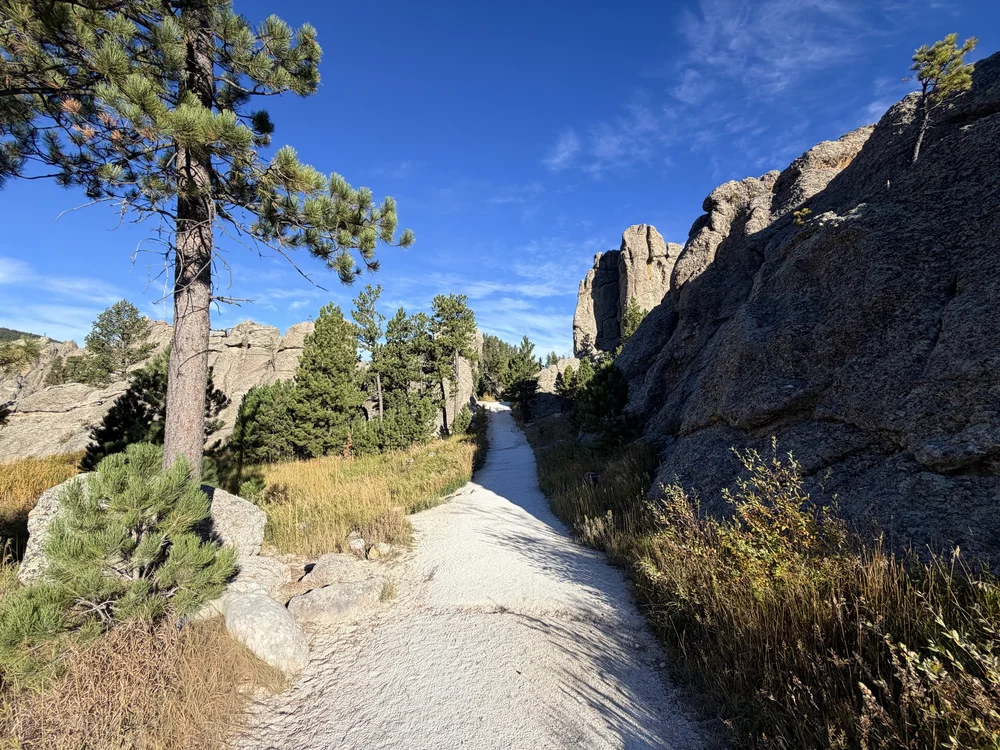 Hiking the Sunday Gulch Trail in Custer State Park in the Black Hills ...