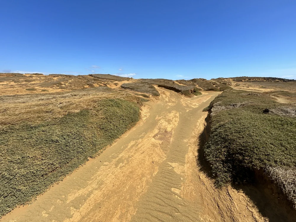Hiking the Papakōlea Green Sand Beach Trail on the Big Island of ...
