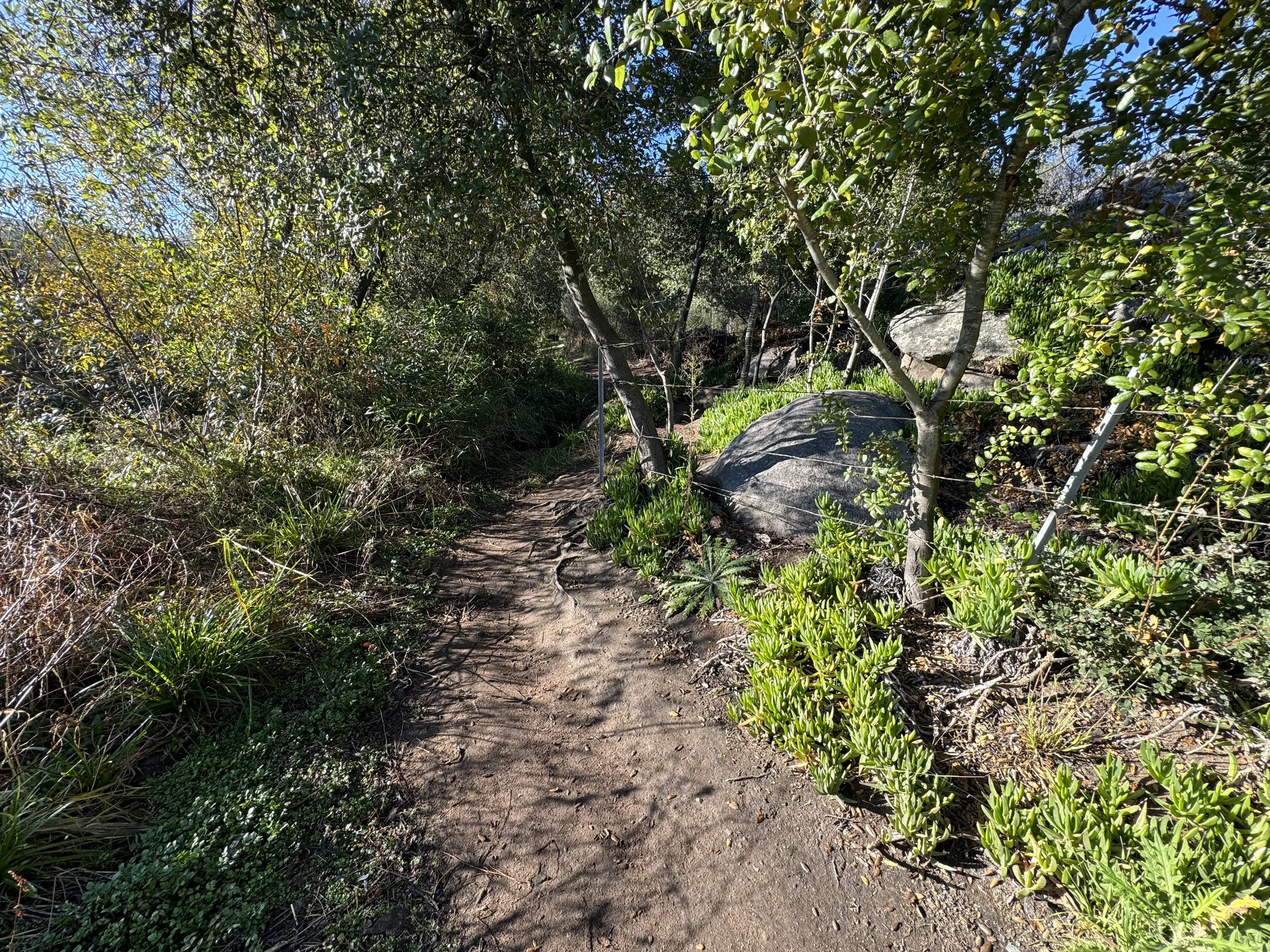 Hiking the Potato Chip Rock Trail (Mt. Woodson) via Highway 67 in San ...