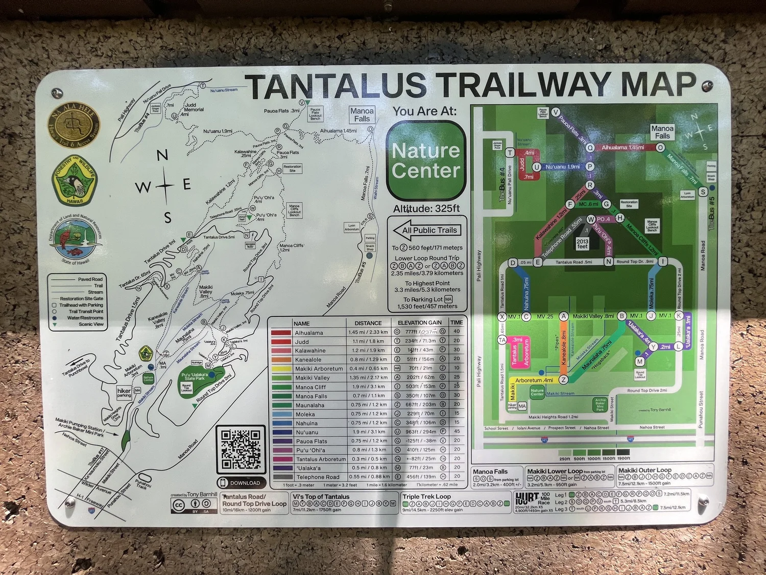 Hiking the Tantalus Loop Trail to the Pauoa Flats Bench on Oʻahu ...
