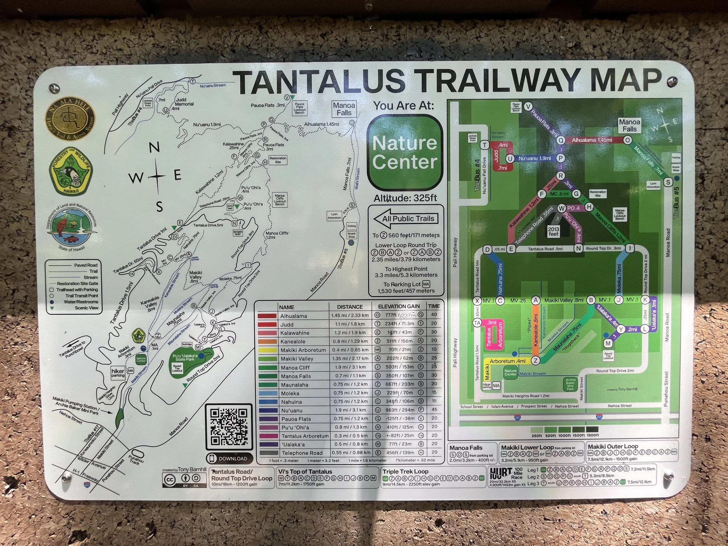 Hiking the Tantalus Loop Trail to the Pauoa Flats Bench on Oʻahu ...