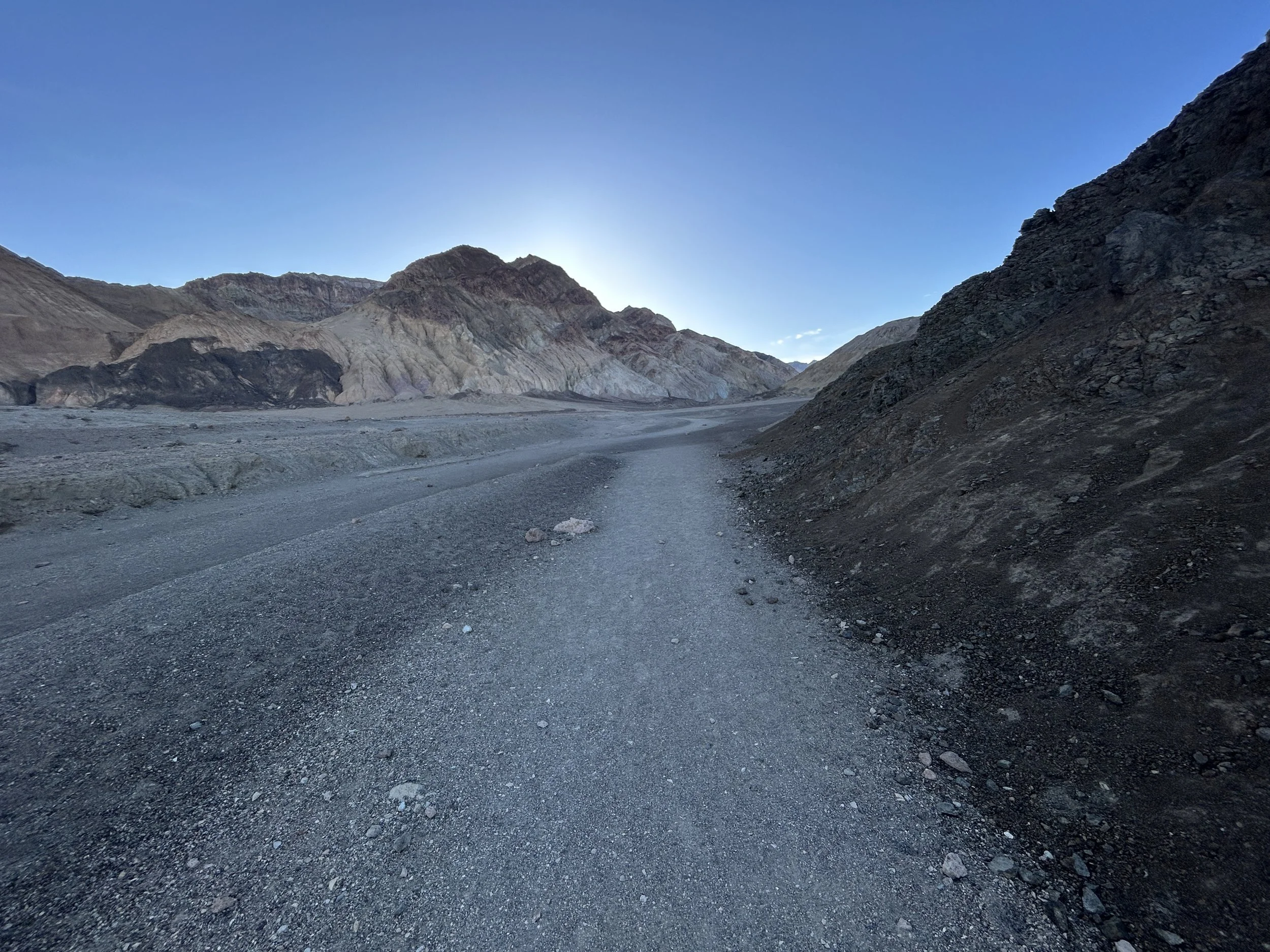 Hiking the Desolation Canyon Trail in Death Valley National Park ...