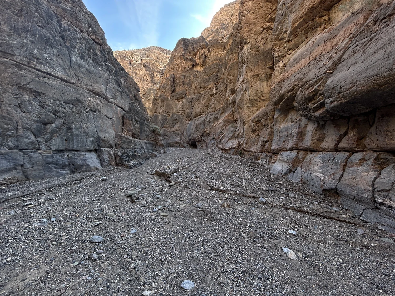 Hiking the Titus Canyon Narrows Trail in Death Valley National Park ...