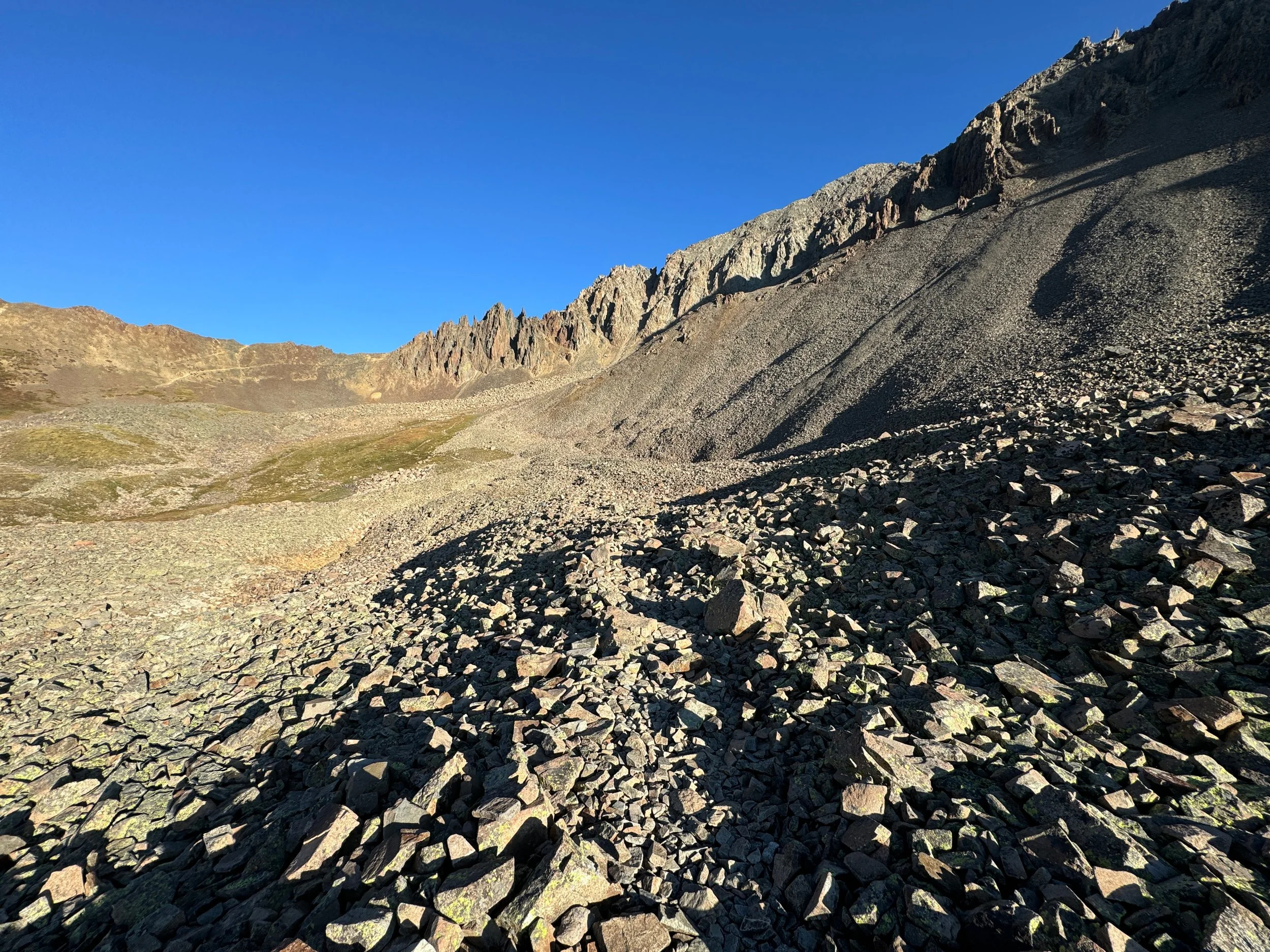 Climbing Mt. Sneffels via Yankee Boy Basin (Both Routes) in Ouray ...