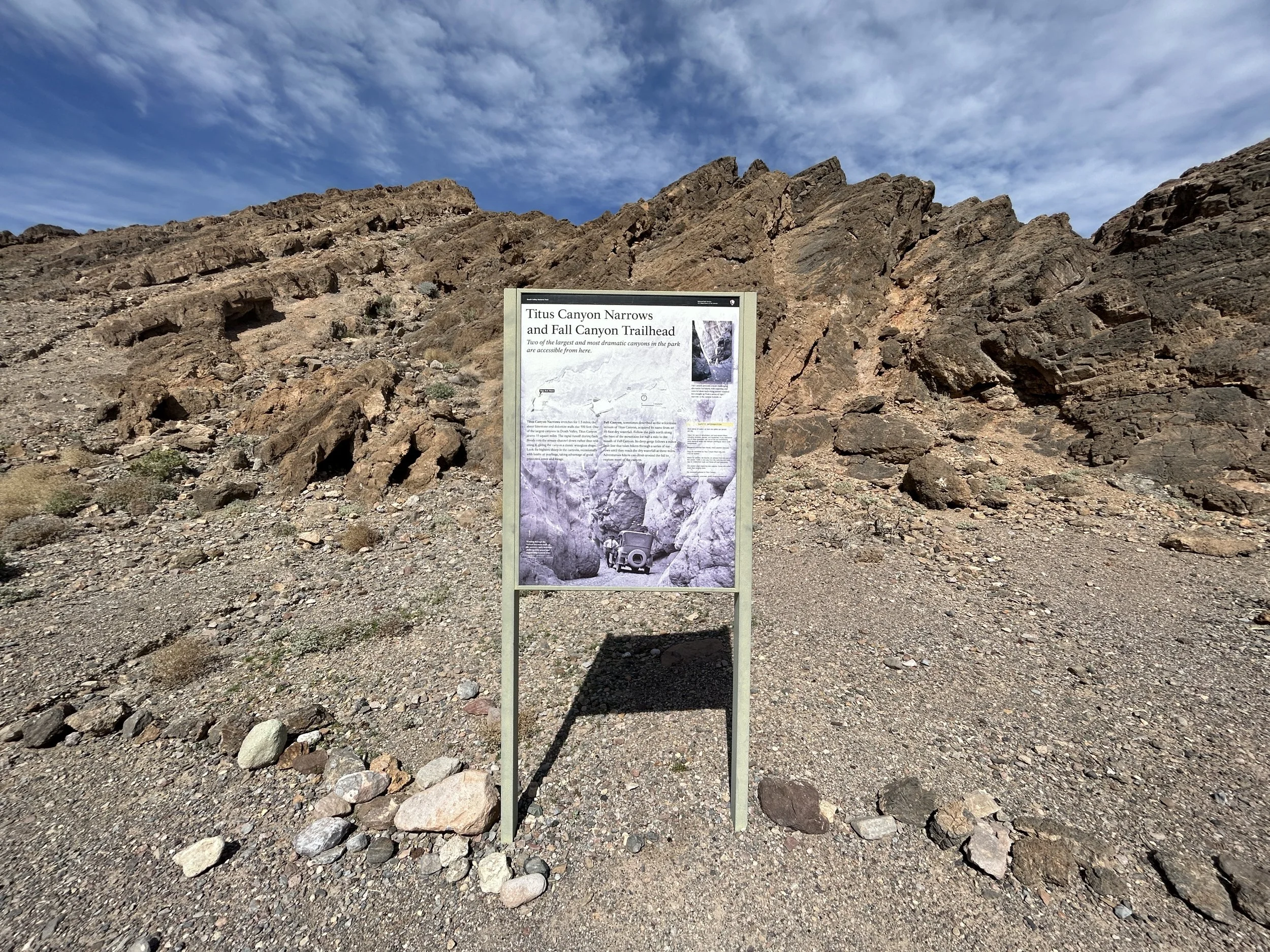 Hiking the Titus Canyon Narrows Trail in Death Valley National Park ...