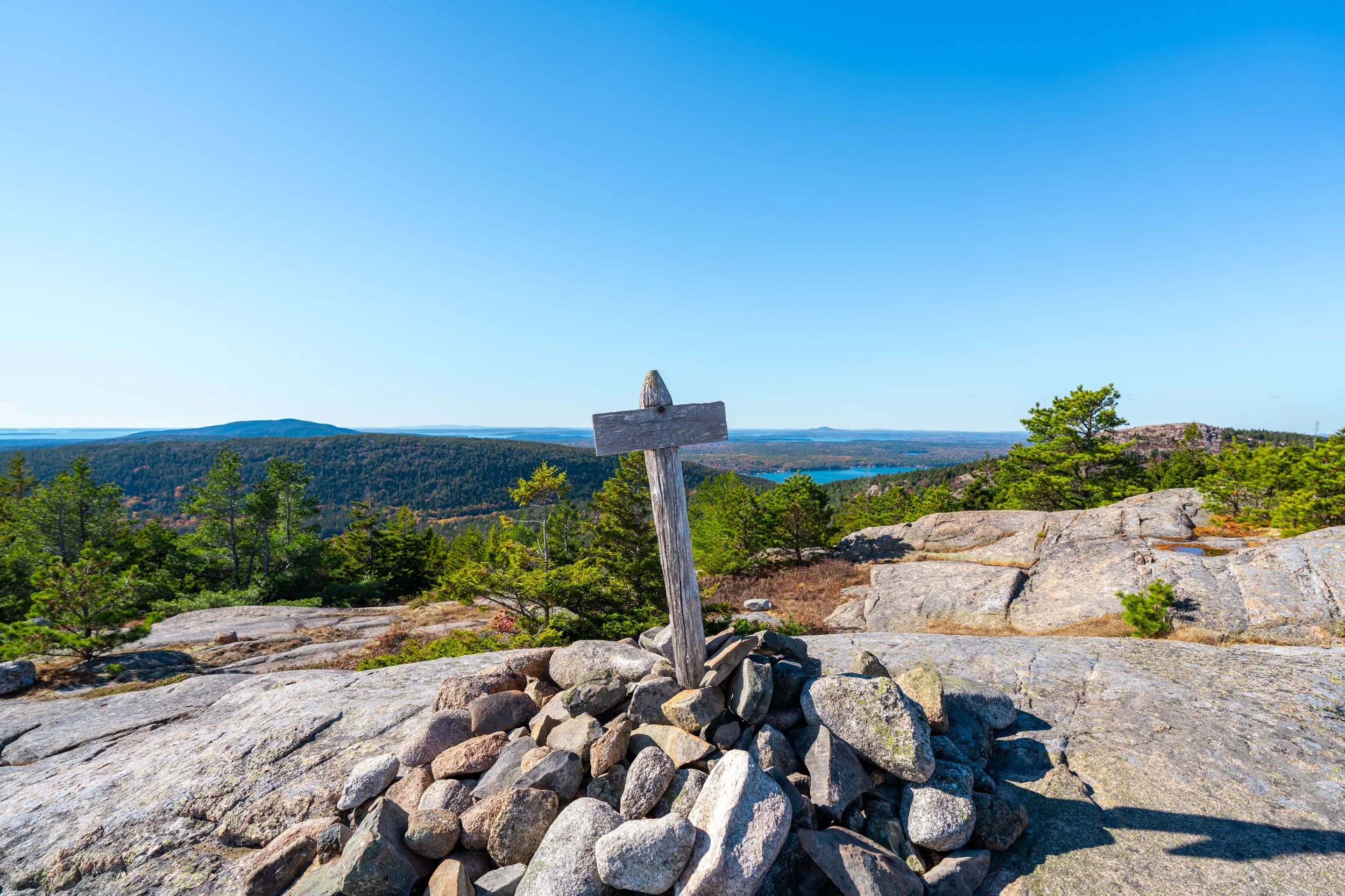 Hiking Cedar Swamp Mountain via Sargent South Ridge Trail in Acadia ...