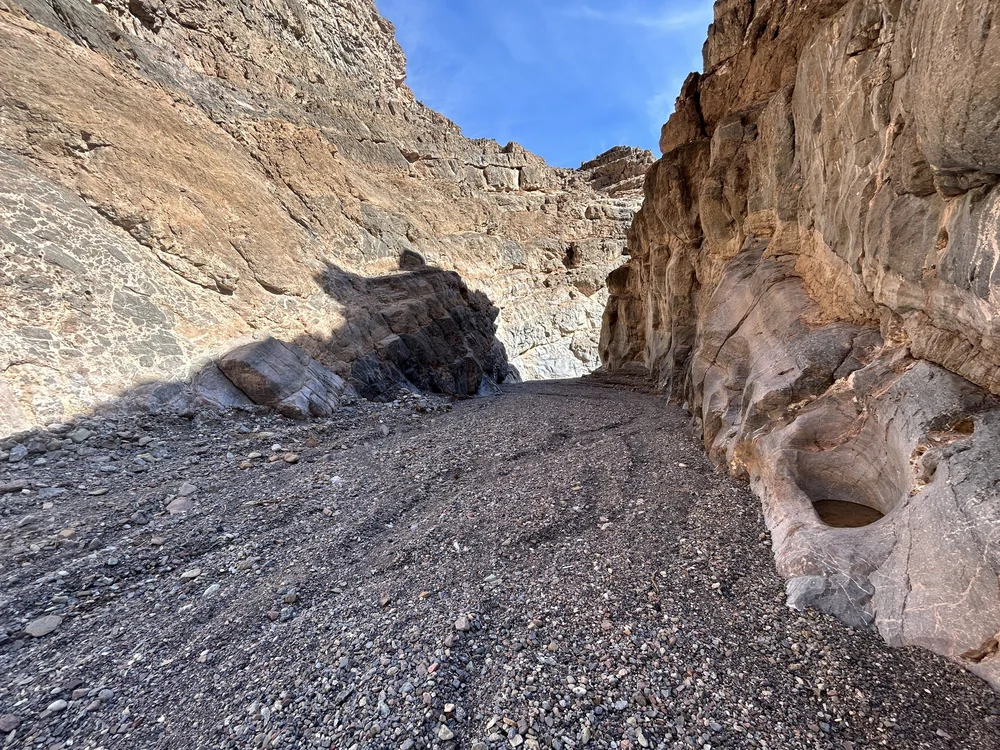 Hiking the Titus Canyon Narrows Trail in Death Valley National Park ...