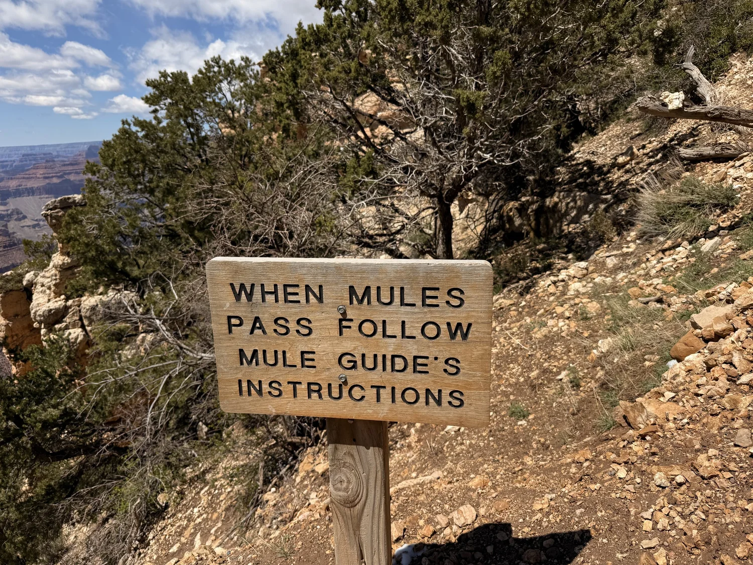 Hiking the Rim to Rim Trail (South Kaibab to North Kaibab) in Grand ...