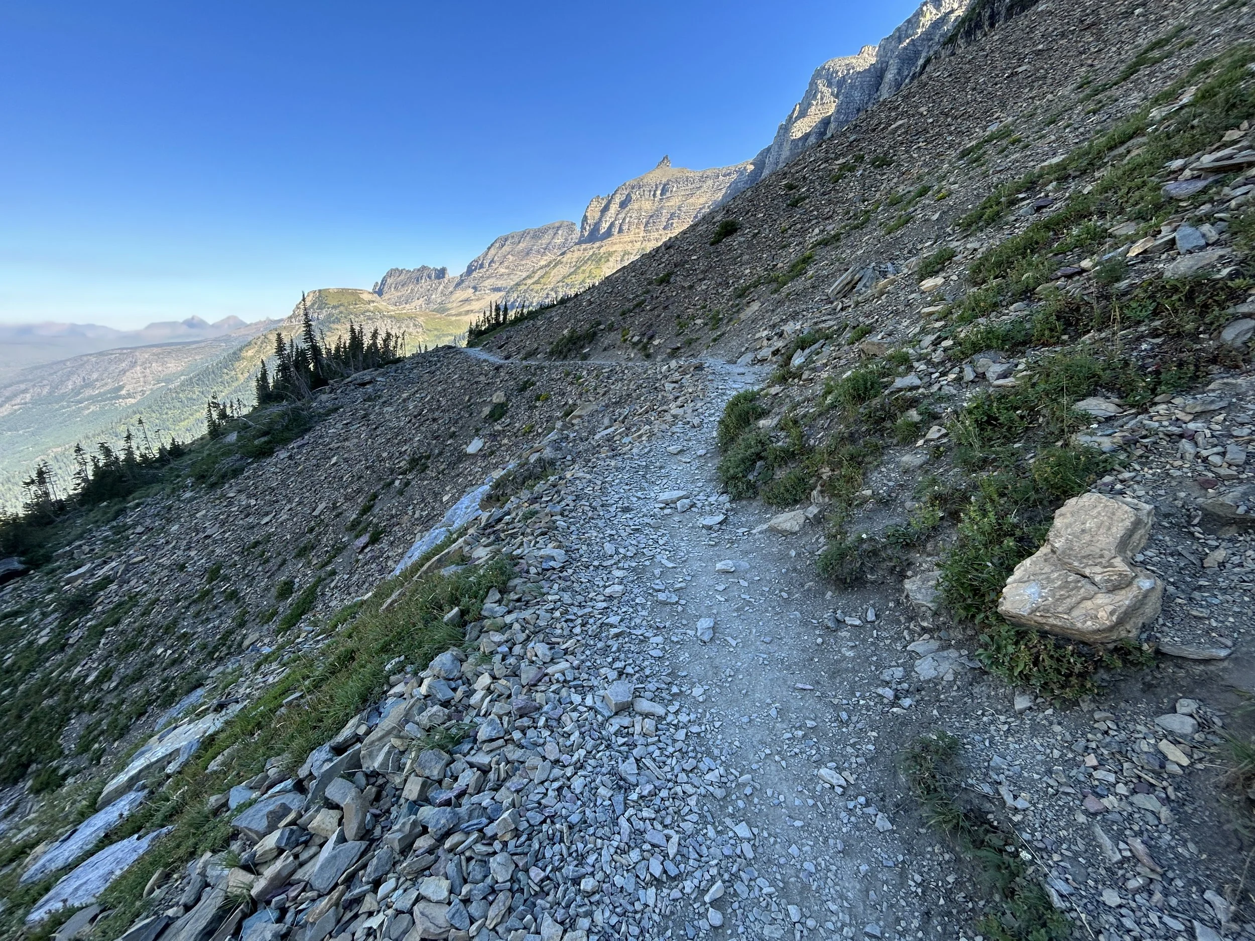 Hiking the Highline Trail (The Loop) in Glacier National Park — noahawaii