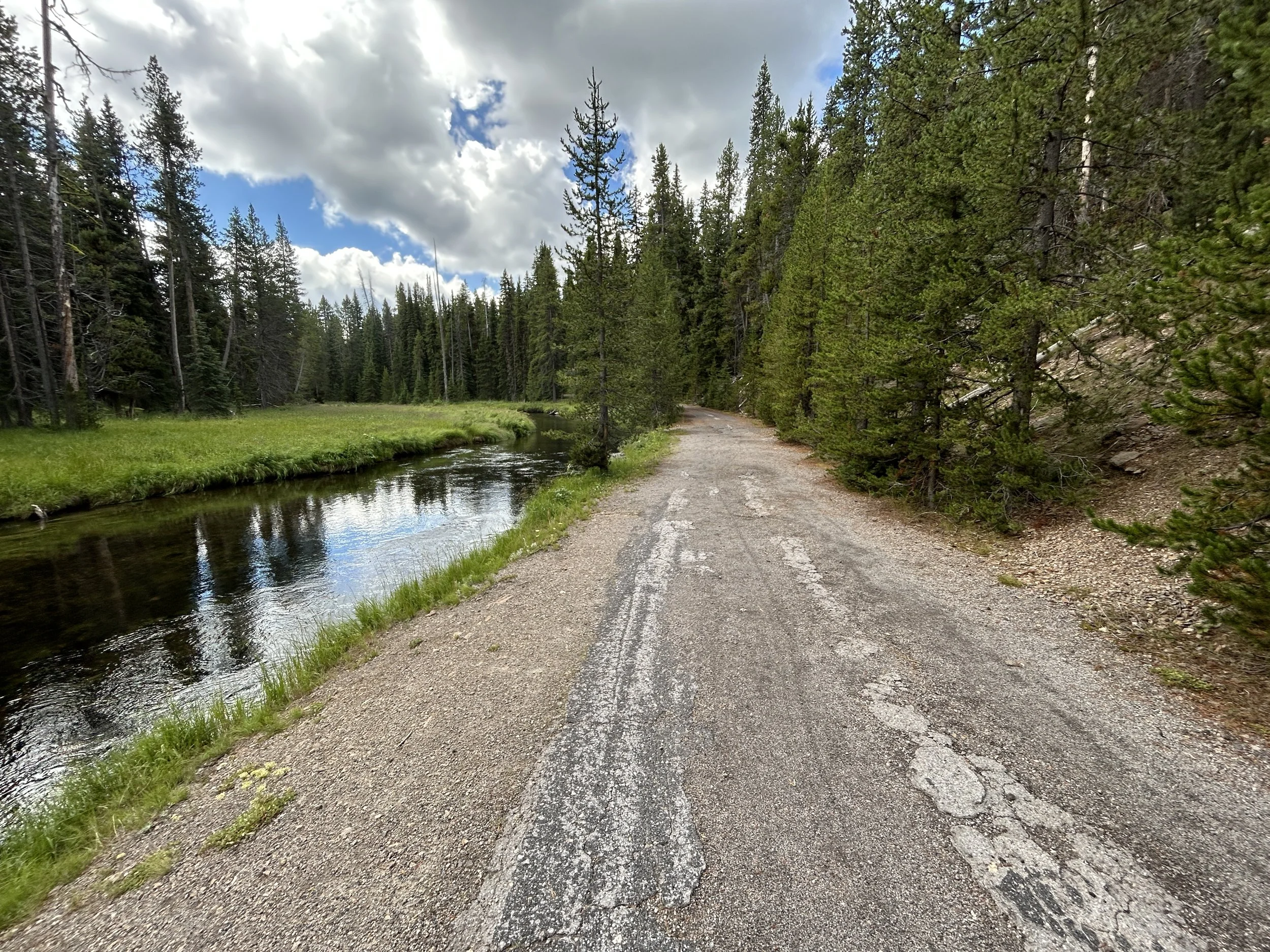 Hiking the Lone Star Geyser Trail in Yellowstone National Park — noahawaii