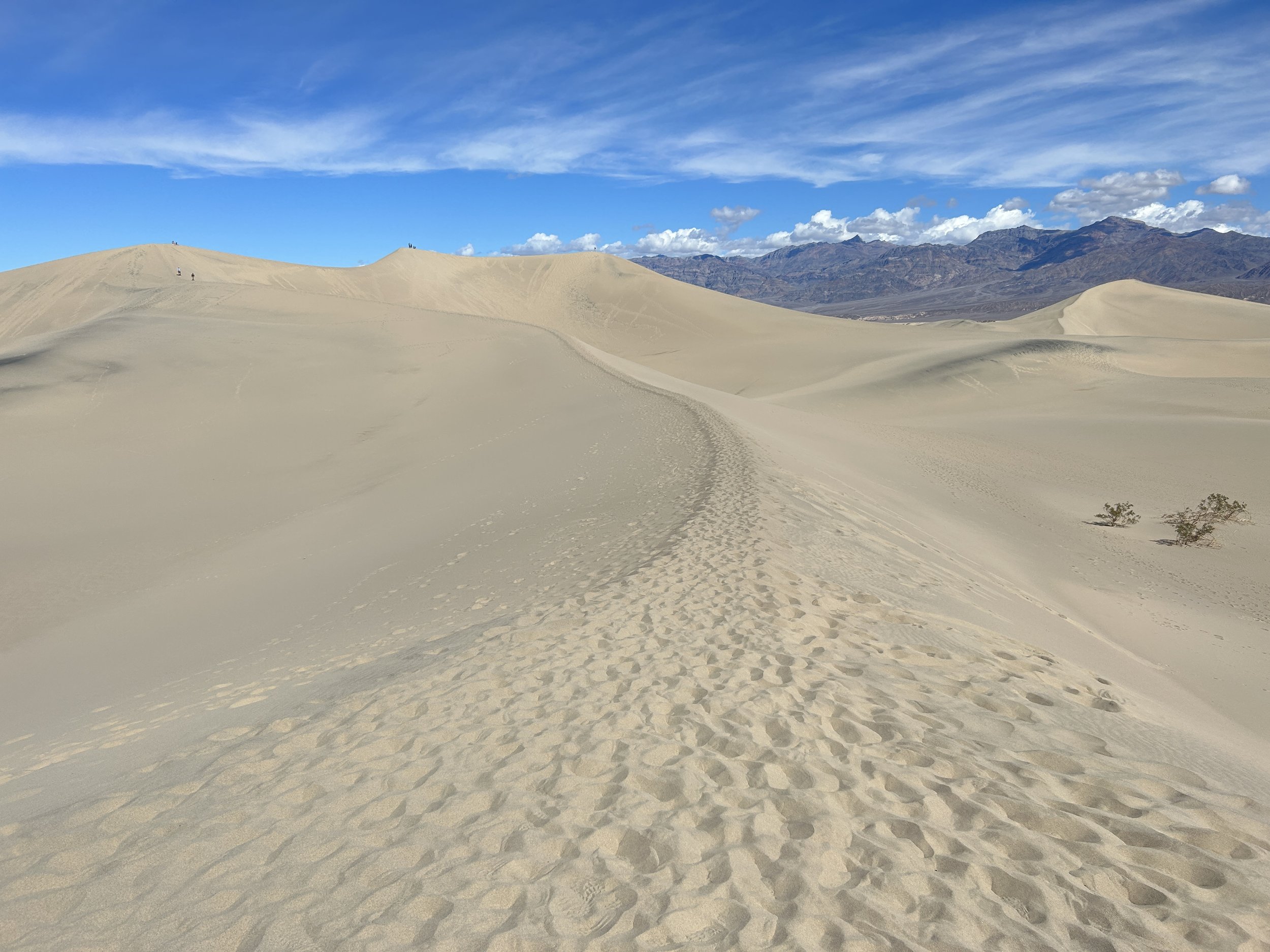 Hiking the Mesquite Flat Sand Dunes Trail (The High Dune) in Death Valley National Park — noahawaii