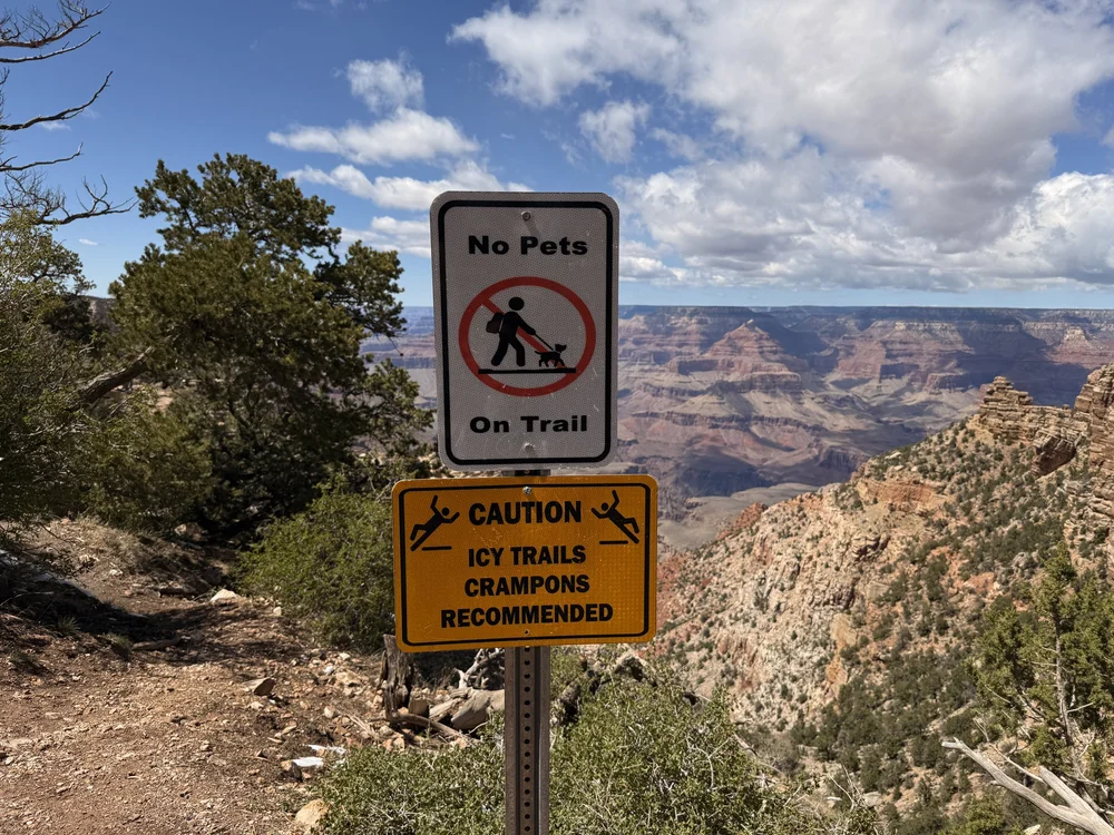 Hiking the Rim to Rim Trail (South Kaibab to North Kaibab) in Grand ...