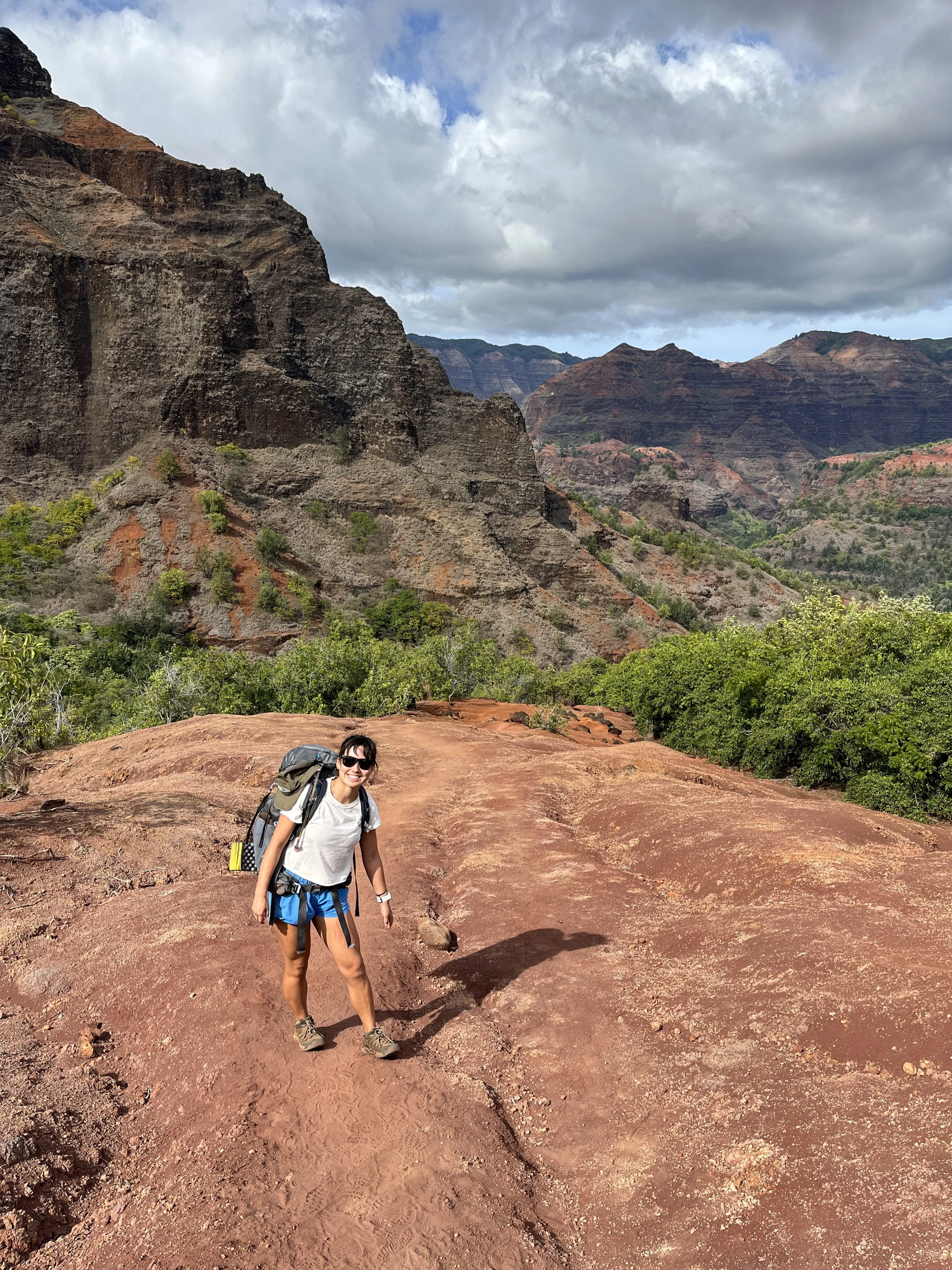 Hiking the Kukui Trail to the Lonomea Shelter on Kauaʻi, Hawaiʻi ...