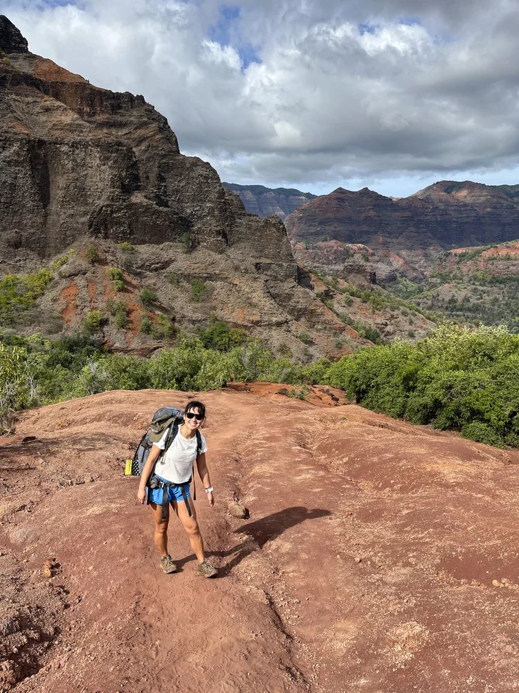 Hiking the Kukui Trail to the Lonomea Shelter on Kauaʻi, Hawaiʻi ...