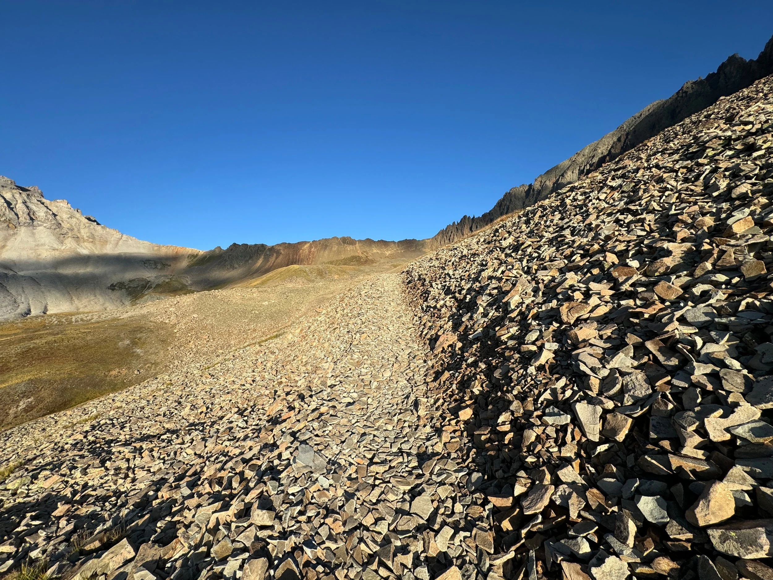 Climbing Mt. Sneffels via Yankee Boy Basin (Both Routes) in Ouray ...
