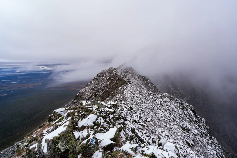 Climbing Mt. Katahdin via the Knife Edge Trail: The Tallest Peak in ...