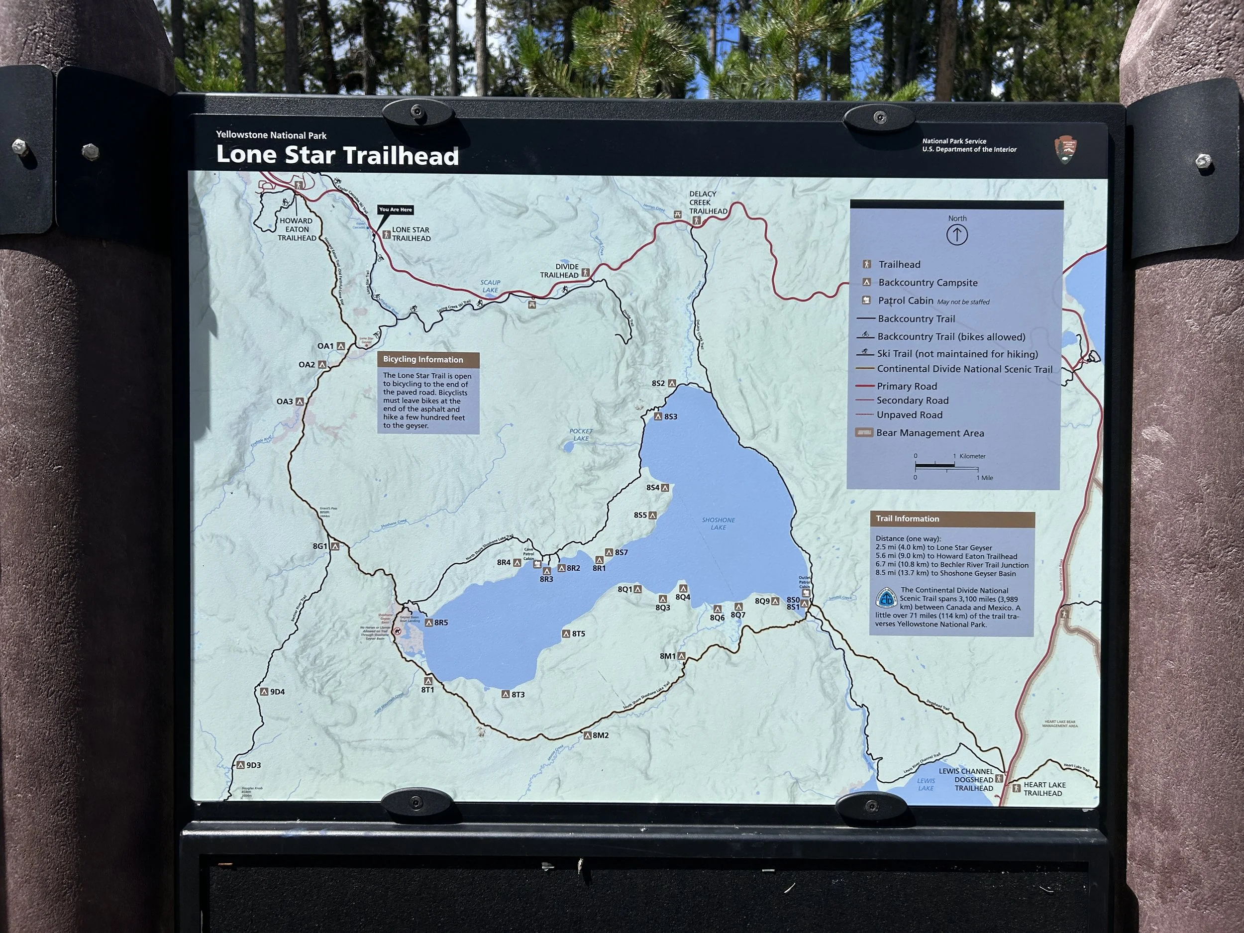 Hiking the Lone Star Geyser Trail in Yellowstone National Park — noahawaii