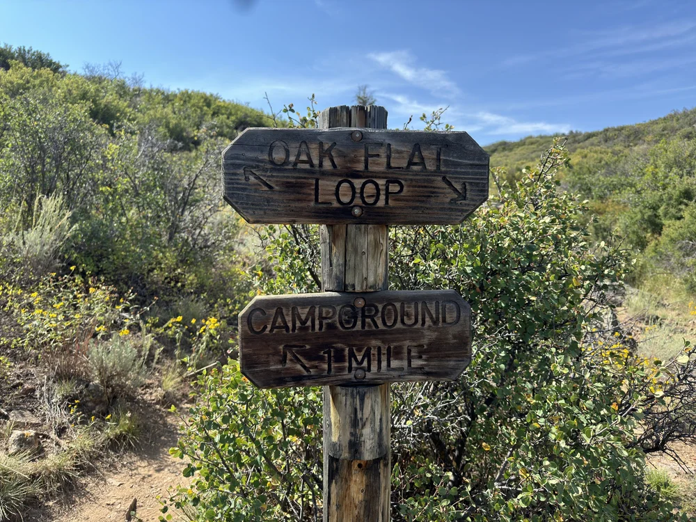 Hiking the Oak Flat Loop Trail in Black Canyon of the Gunnison National ...