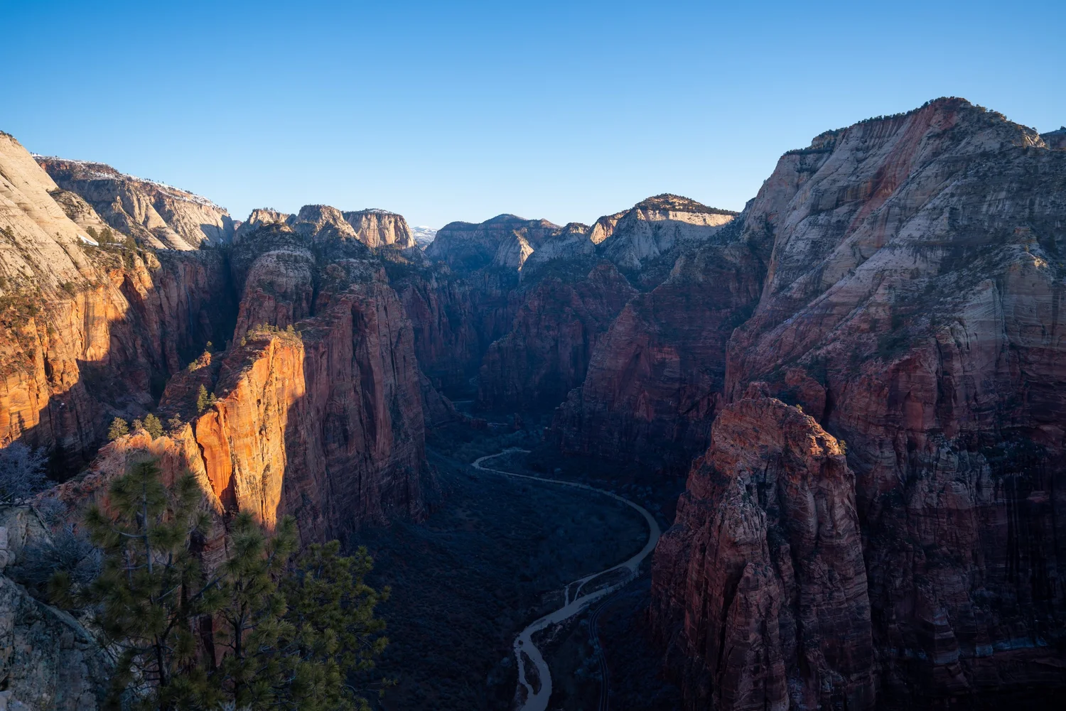 Hiking the Grapevine Trail to Left Fork Falls in Zion National Park ...