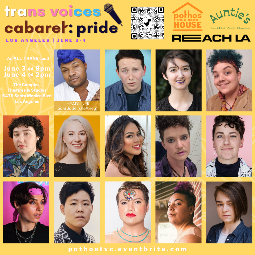 Trans Voices Cabaret: Pride — Pothos Arts & Theater House