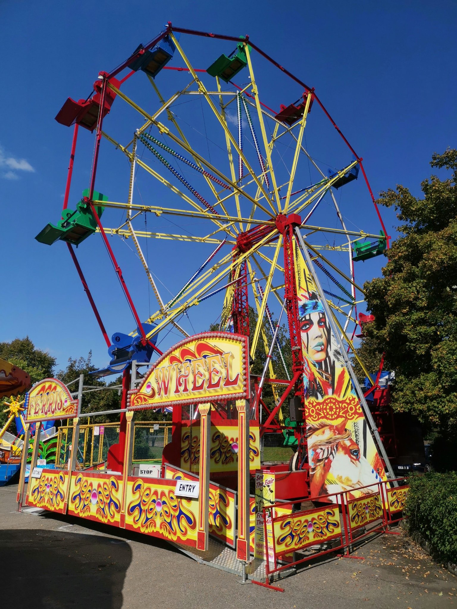 Traditional Wheel — ShowmanSigns.co.uk