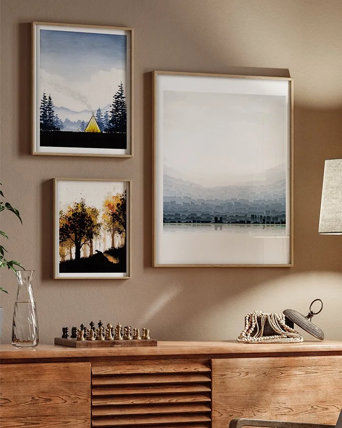 Magnus Schive - "Oslogryta" (blå) — TOO MANY PRINTS