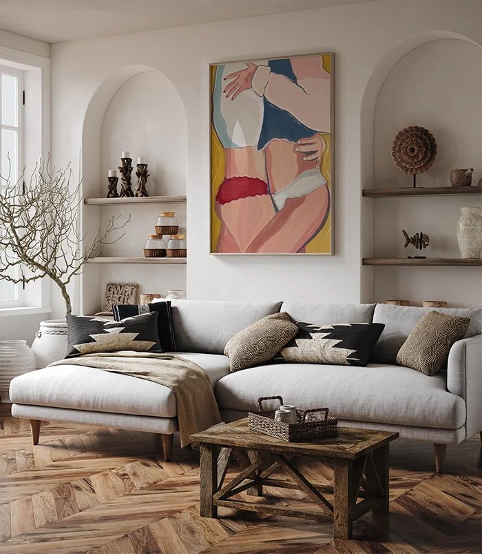 Helene Brox - "Til Syden" (blå) — TOO MANY PRINTS