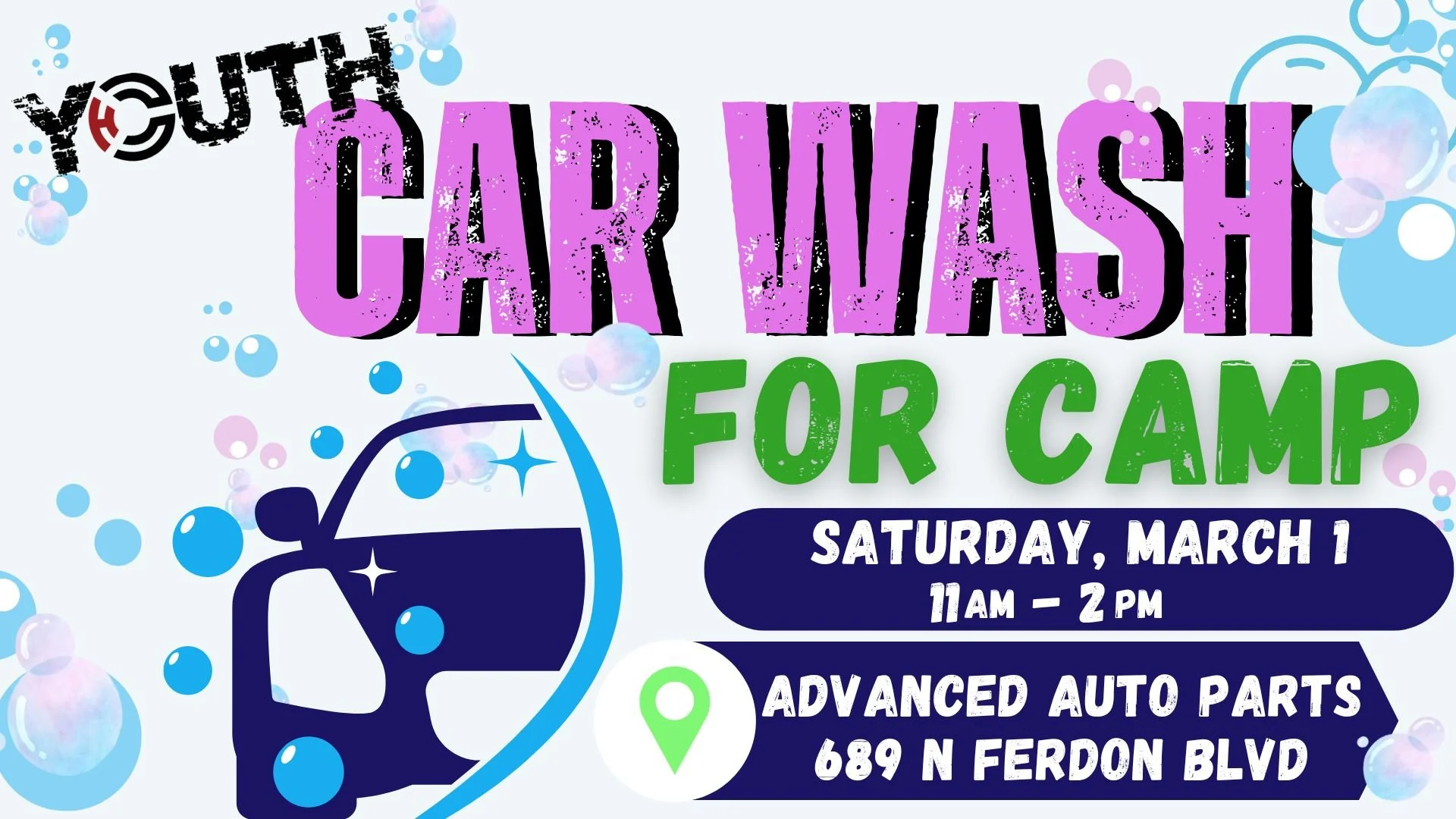 YOUTH Car Wash — Hope City Community Church