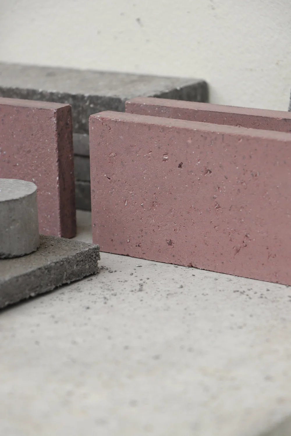 unfired circular tiles — loqa