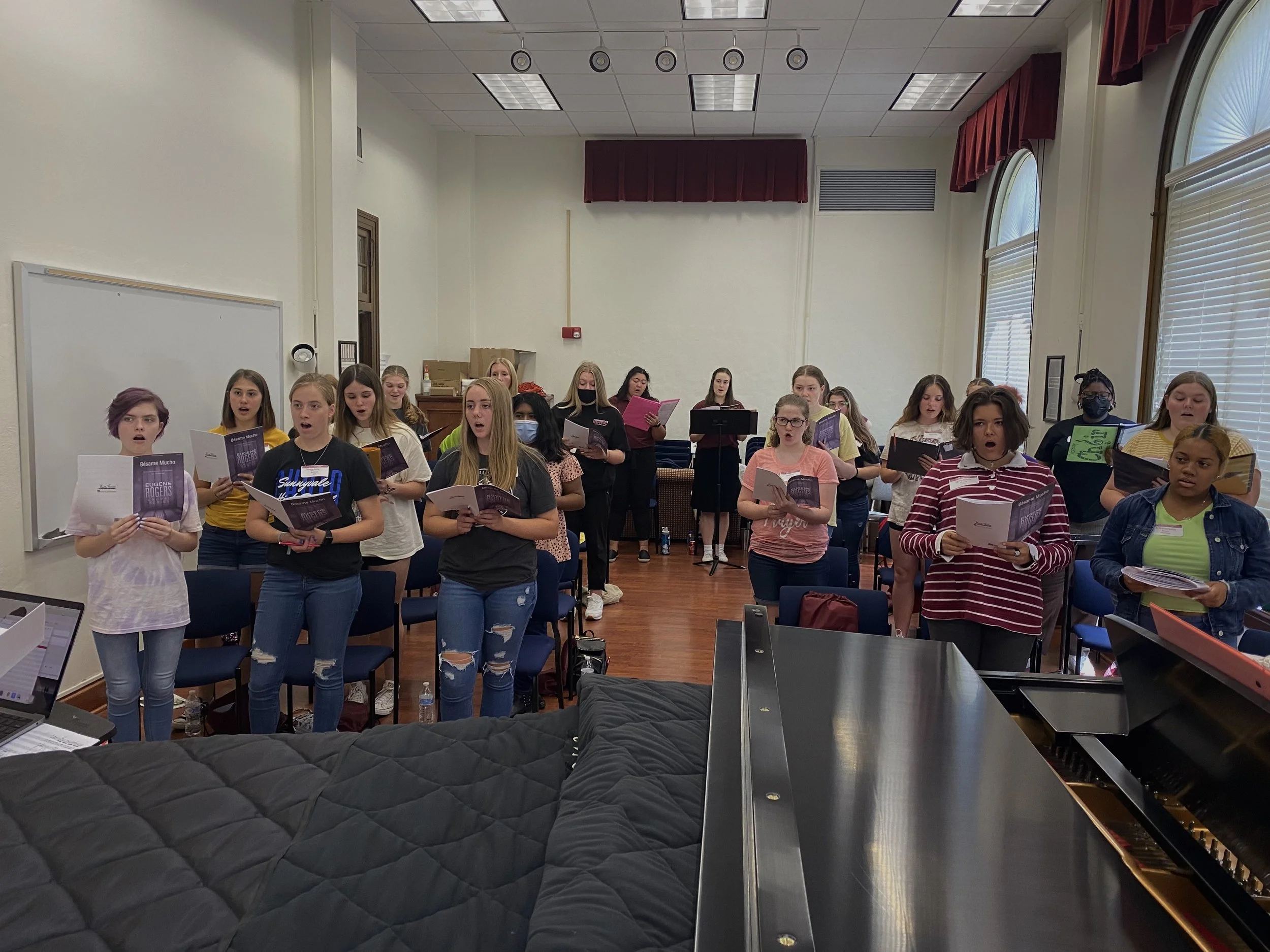 Pioneer All-State Choir Camp