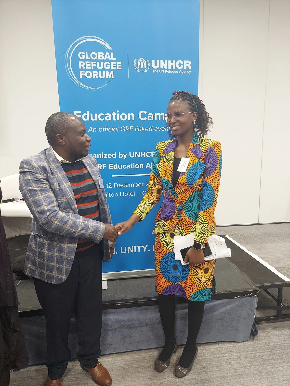 WTI at the Forefront: CEO David Masua Represents at Global Refugee Education Forum 2023 — Windle ...