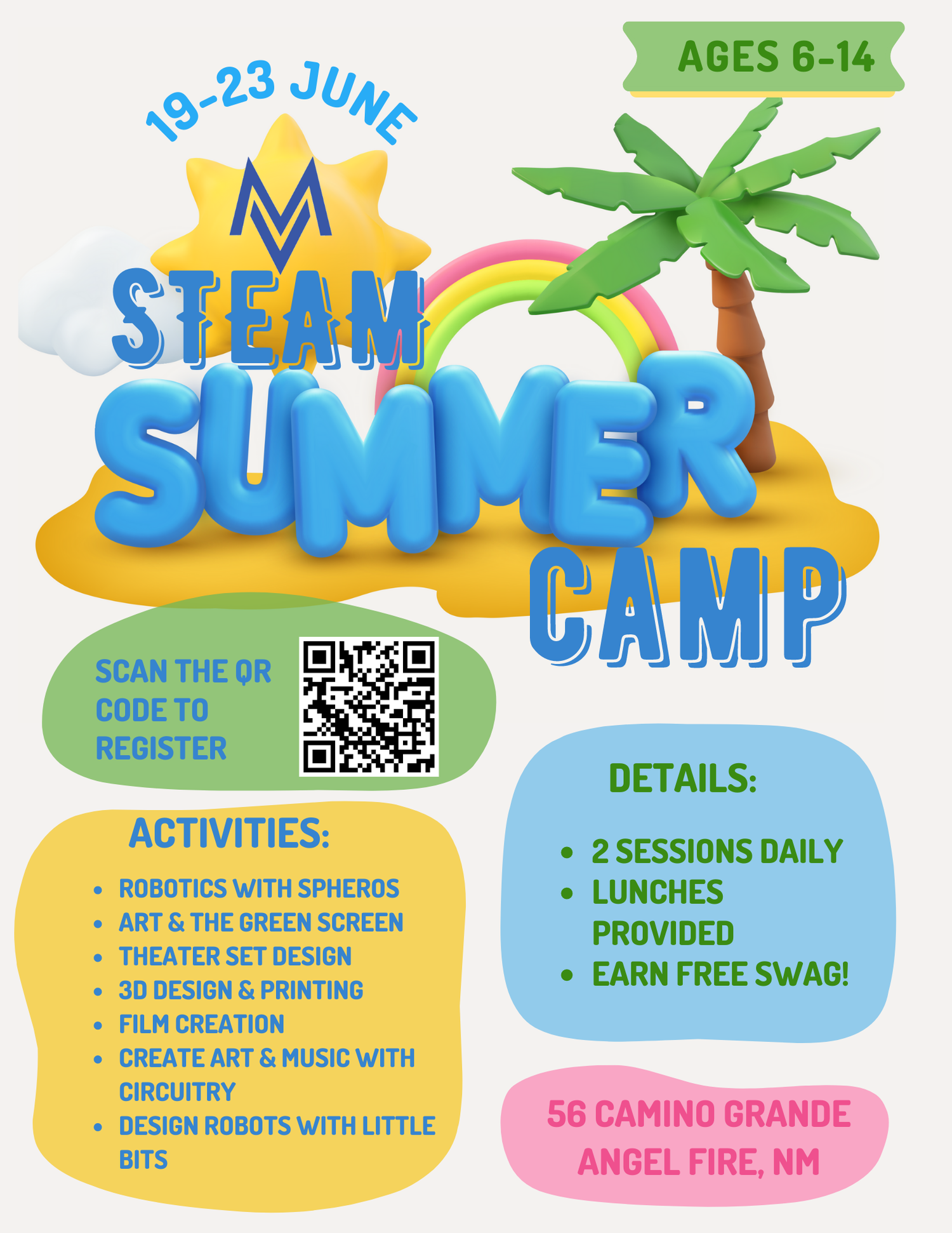 2023 STEAM Summer Camp! — MVHSnm