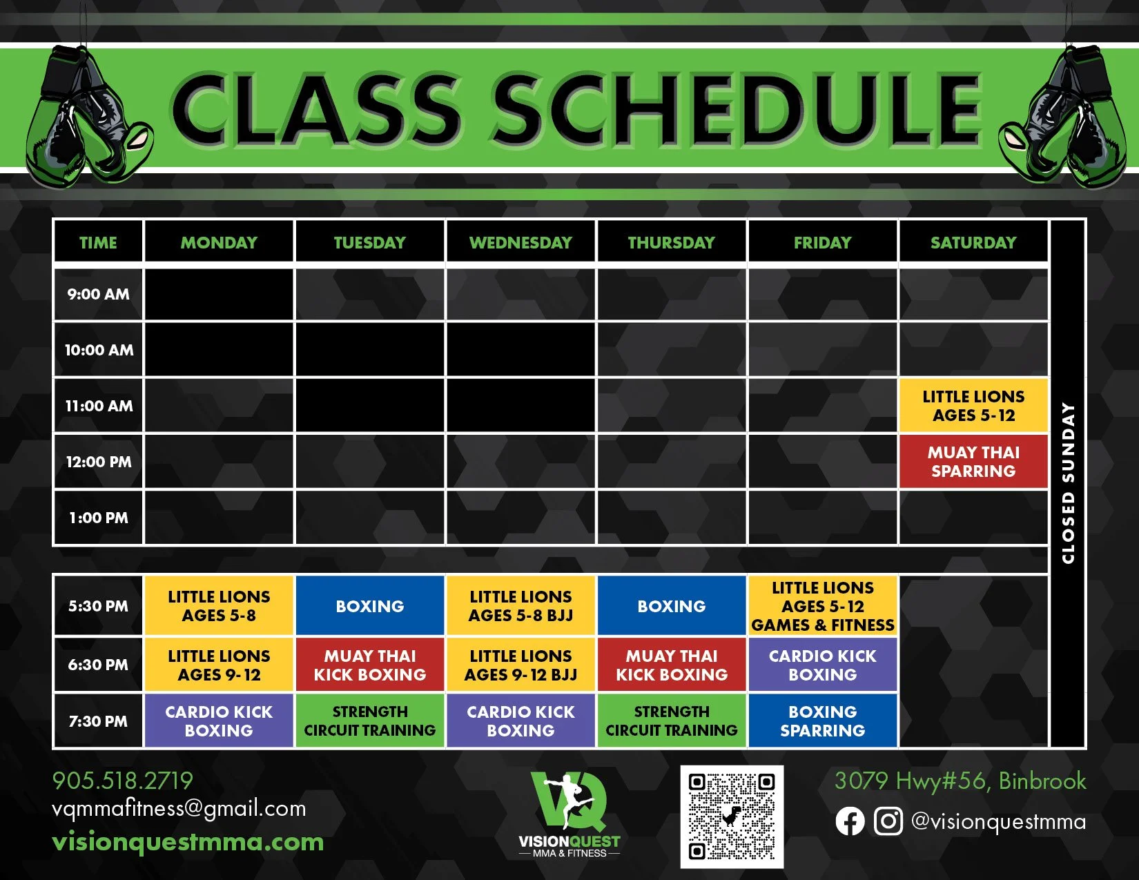 Vision Quest —Vision Quest Classes