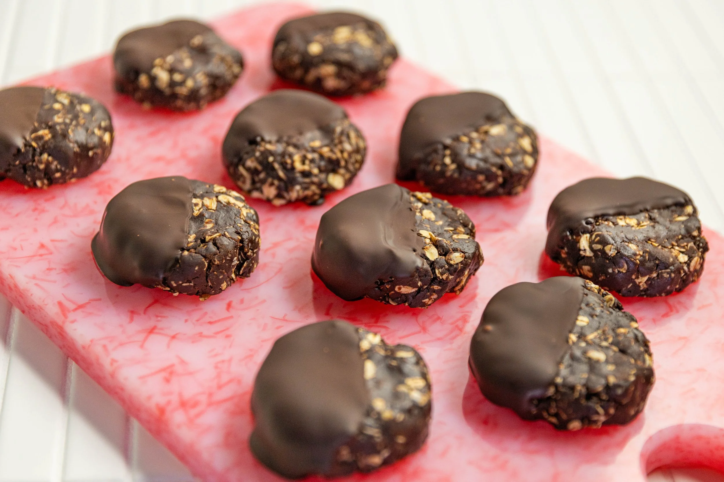 No-bake Double Choc Peanut Butter Cookies — COOK WITH LUKE