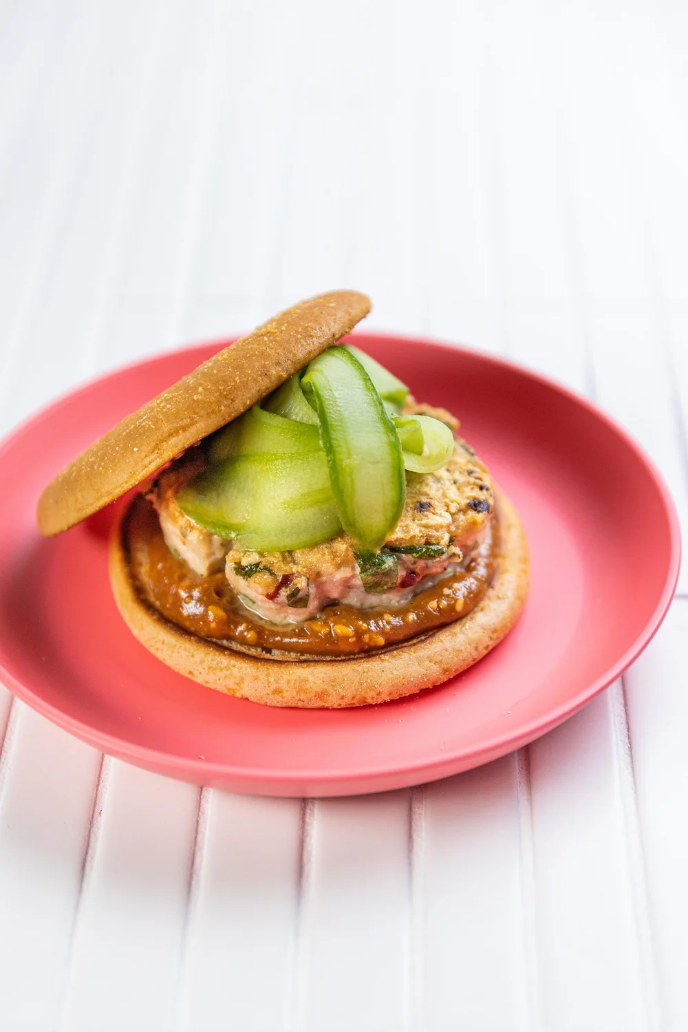 Satay Chicken Burger — COOK WITH LUKE