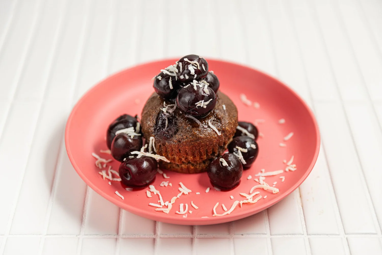 Choc Cherry Ripe Muffins — COOK WITH LUKE