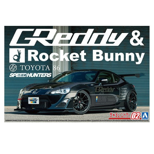 Aoshima 1/24 ZN6 Toyota 86 '12 Greddy & Rocket Bunny Enkei Version AOS-06186 — The Best Hobby ...