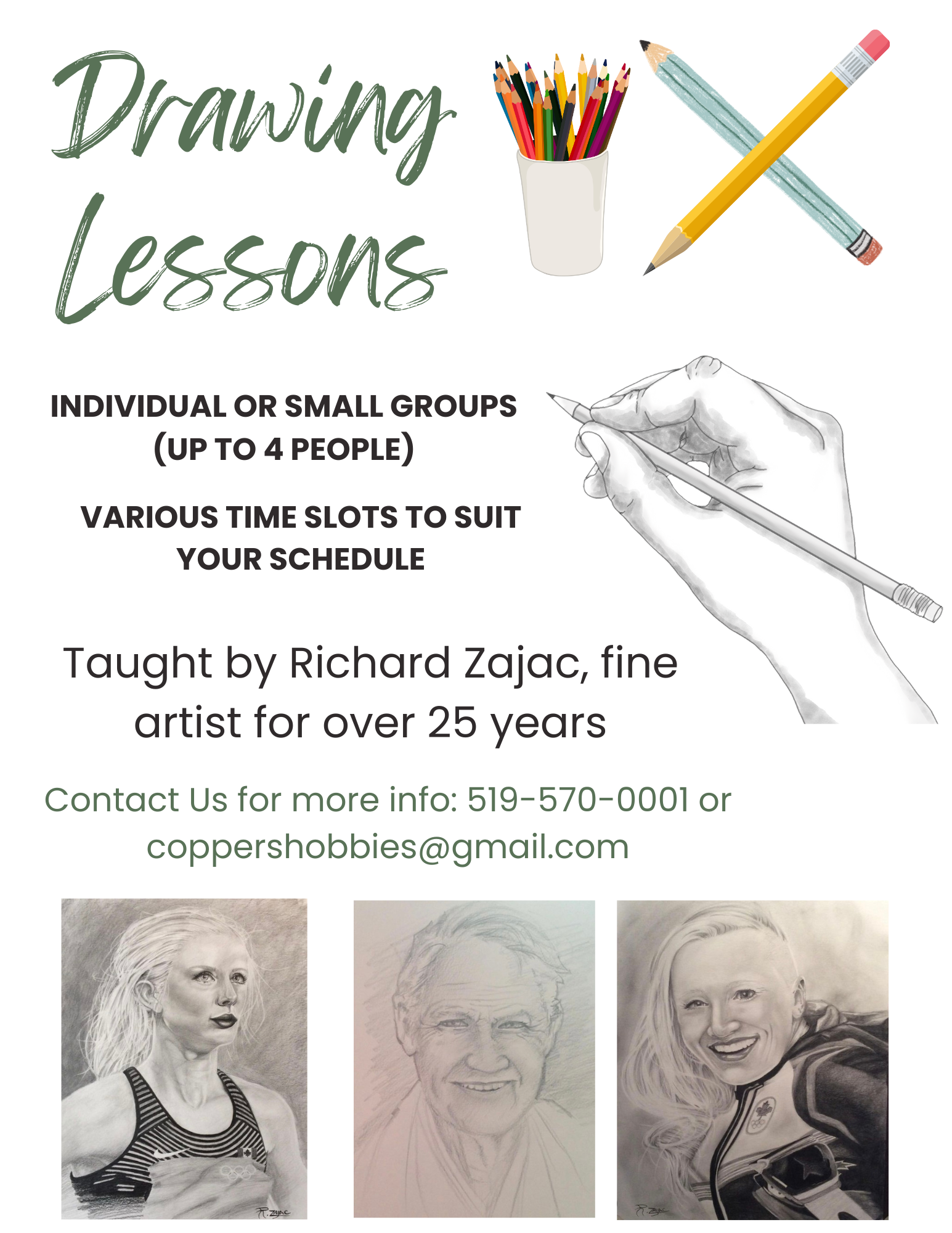 Drawing Lessons! — The Best Hobby Shop for Models, Art Supplies, Gundam ...