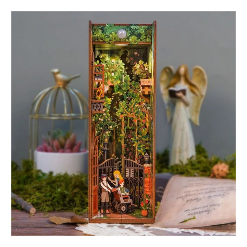 DIY Miniature Model Kit, Book Nook - Secret Garden HCR-HTQ122 — The ...
