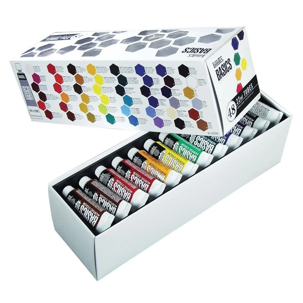 Basics Acrylic Set, 48 x 22ml LQX-101048 — The Best Hobby Shop for ...
