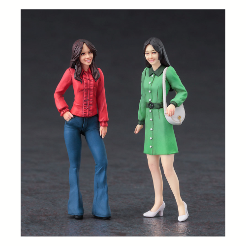 Hasegawa 1/24 70's GIRLS FIGURE FC06 HSGWA 29106 — The Best Hobby Shop ...