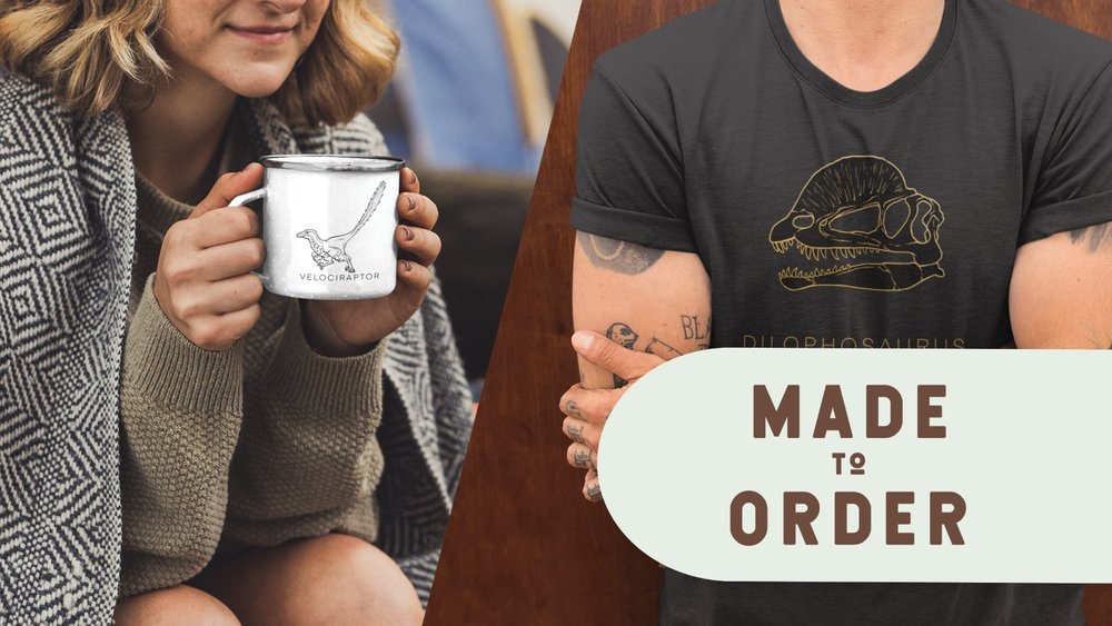 The Paleo Press line of Paleontology and STEM themed apparel and accesories
